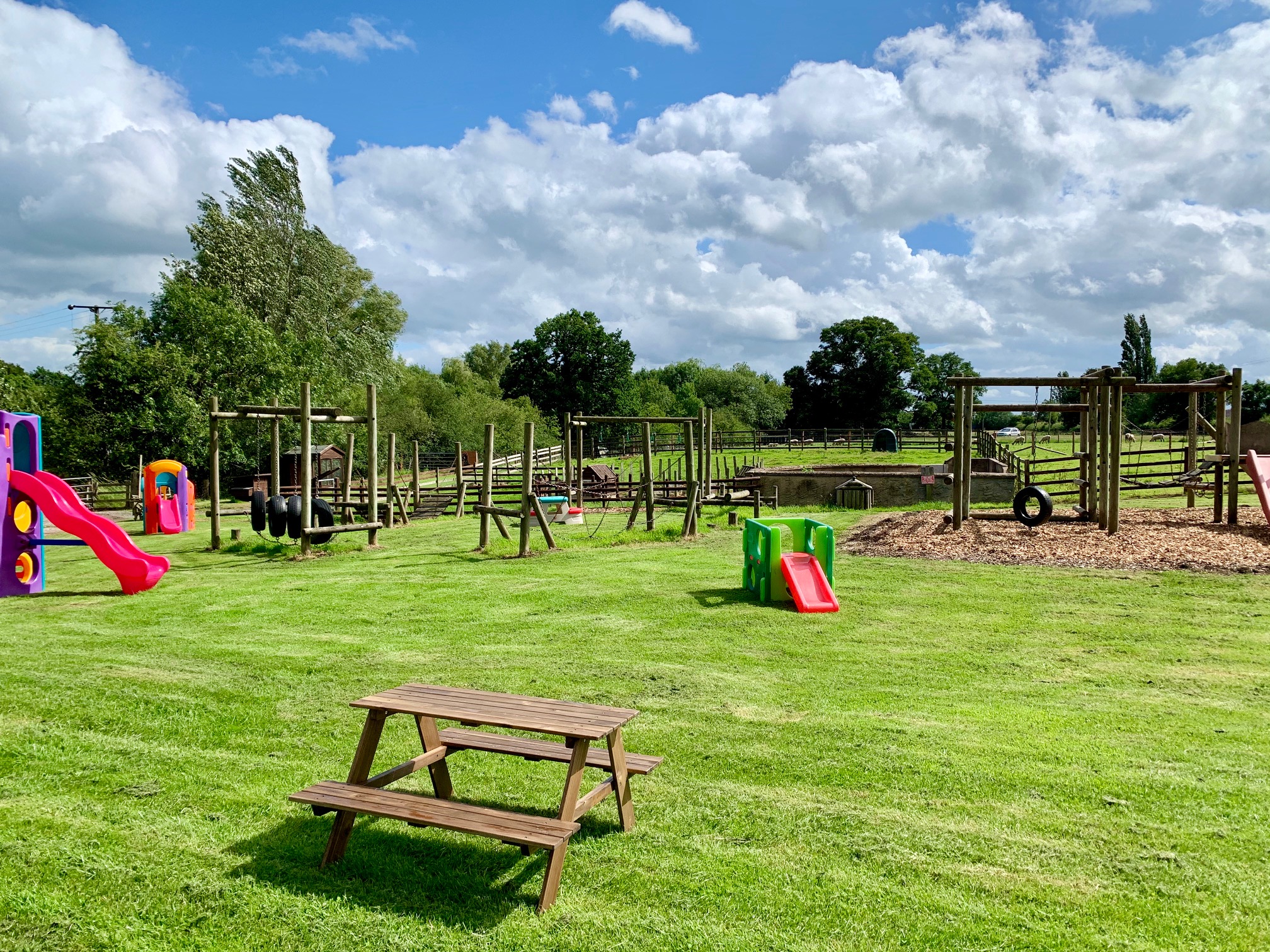 Outdoor Play Area - Lakemore Farm